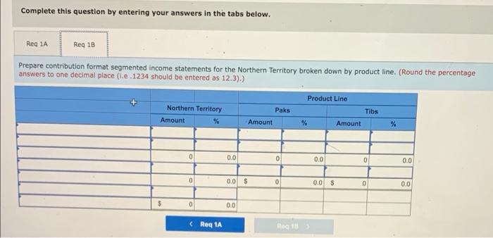 Solved Problem 7-21 (Algo) Segment Reporting and | Chegg.com