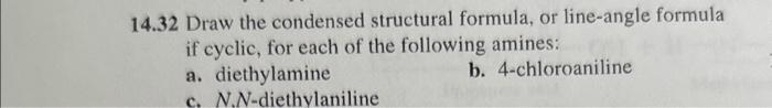Solved 14.30 Write the common name for each of the | Chegg.com