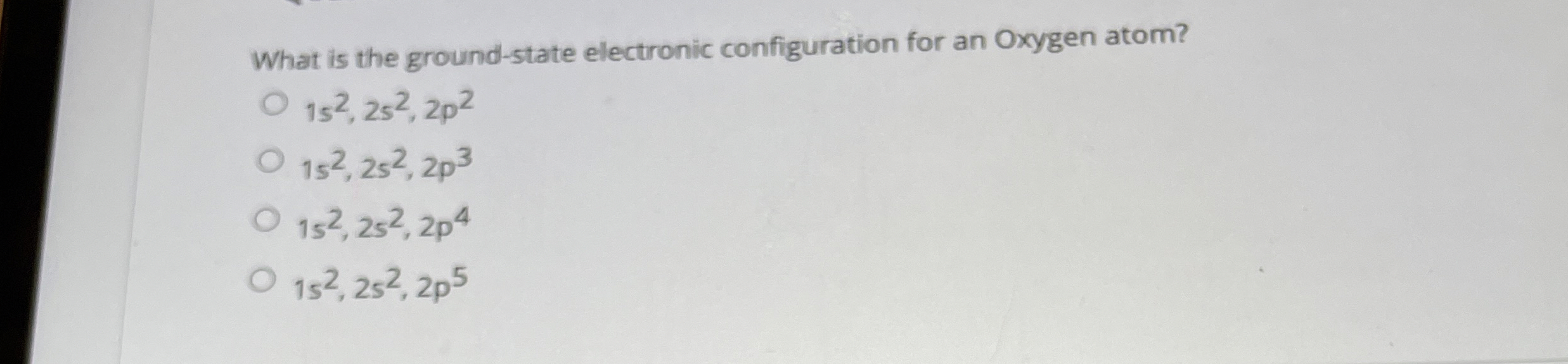 Solved What is the ground-state electronic configuration for | Chegg.com