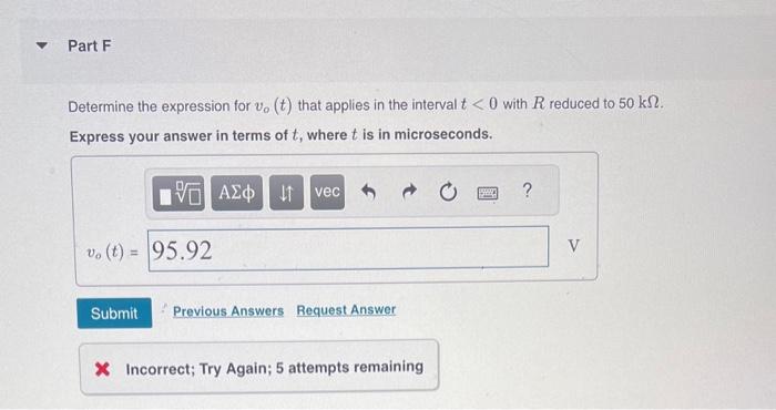 Solved The voltage signal source in the circuit in is | Chegg.com