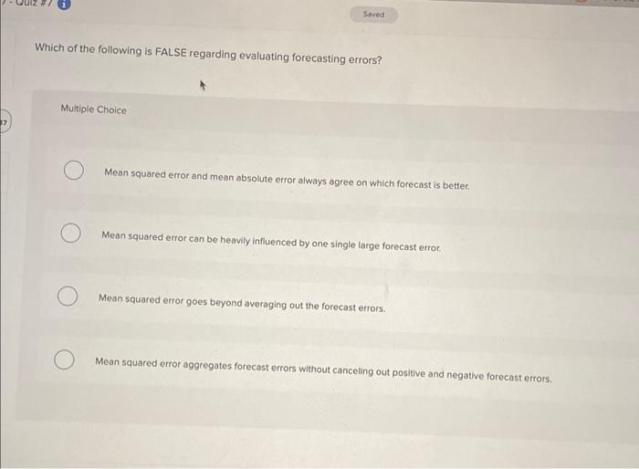 Solved Which of the following is FALSE regarding evaluating | Chegg.com