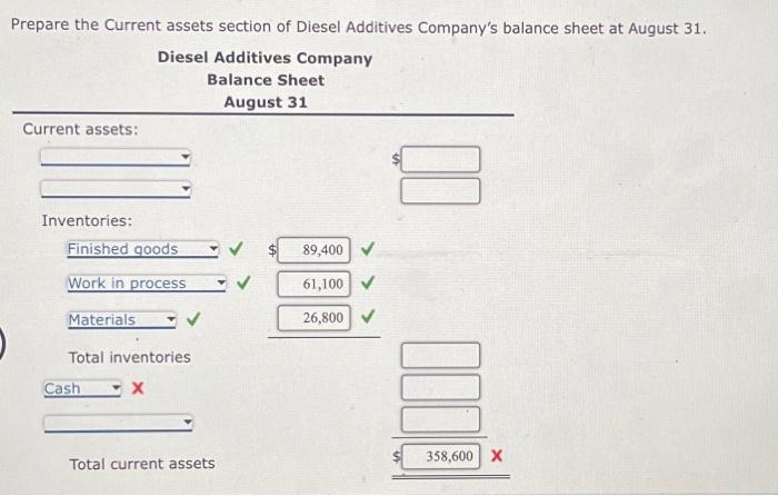 Solved Manufacturing Company Balance Sheet Partial Balance 1752