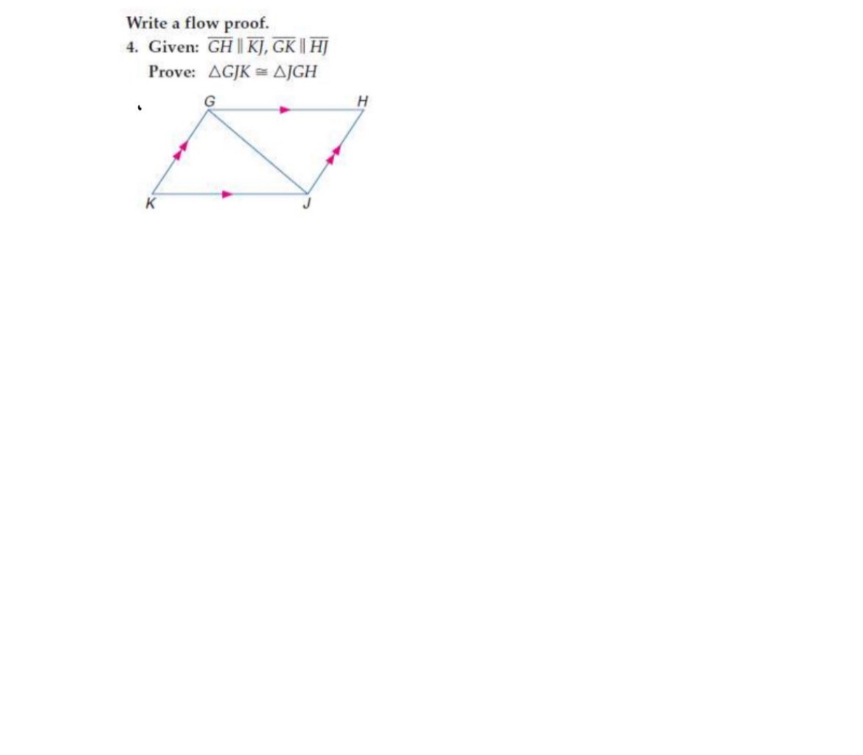 Solved Write a flow proof.4. ﻿Given: |)/(b|)/(bProve: | Chegg.com