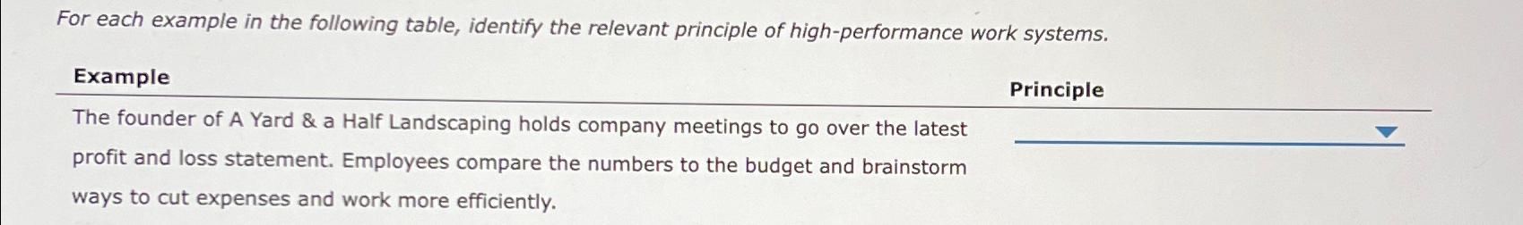 Solved For each example in the following table, identify the | Chegg.com
