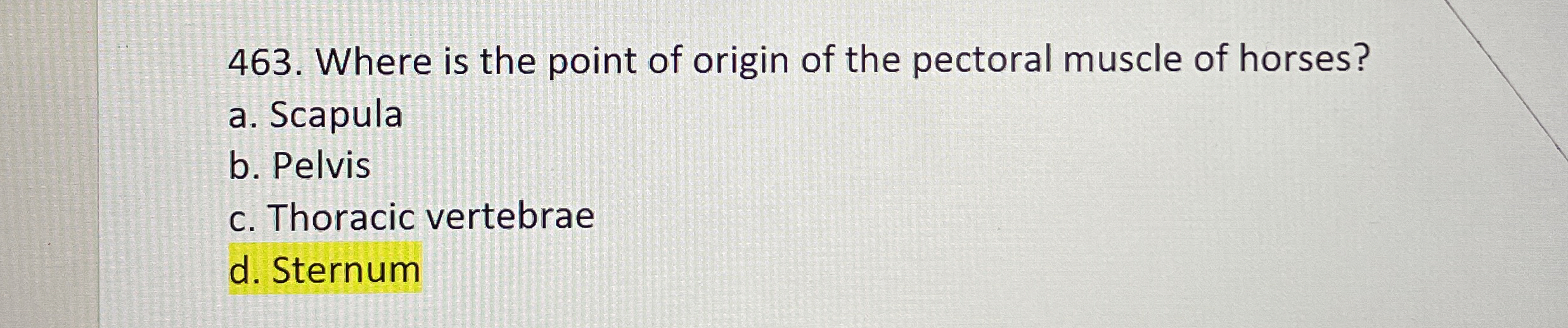 Solved Where is the point of origin of the pectoral muscle | Chegg.com