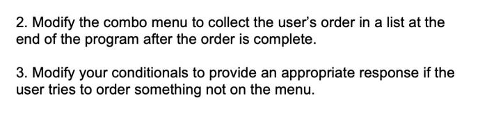 Solved Option 2: Create and Append To an Empty List In the | Chegg.com