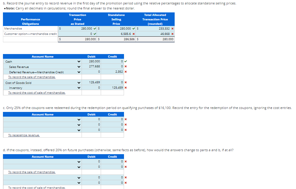 Solved Identifying and Recording Customer Option for | Chegg.com
