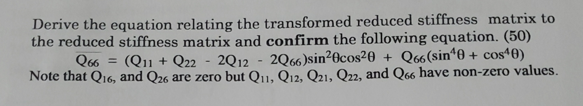 Solved Derive the equation relating the transformed reduced | Chegg.com