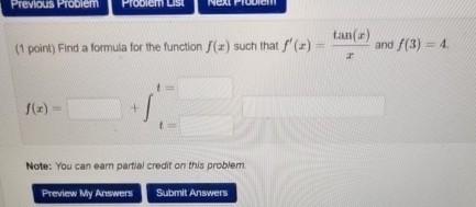 Solved (1 ﻿poinh) ﻿Find a formula for the function f(x) | Chegg.com