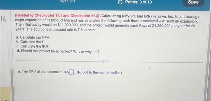 Solved (Related to Checkpoint 11.1 and Checkpoint 11.4) | Chegg.com