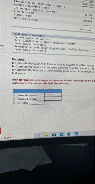 Solved Required a. Compute the balance in trade accounts | Chegg.com