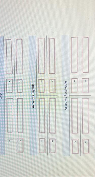 Solved Post the following transactions to T-accounts and | Chegg.com