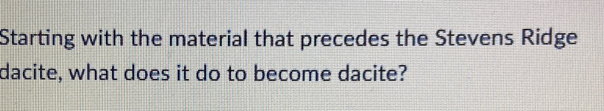 Solved Starting with the material that precedes the Stevens | Chegg.com