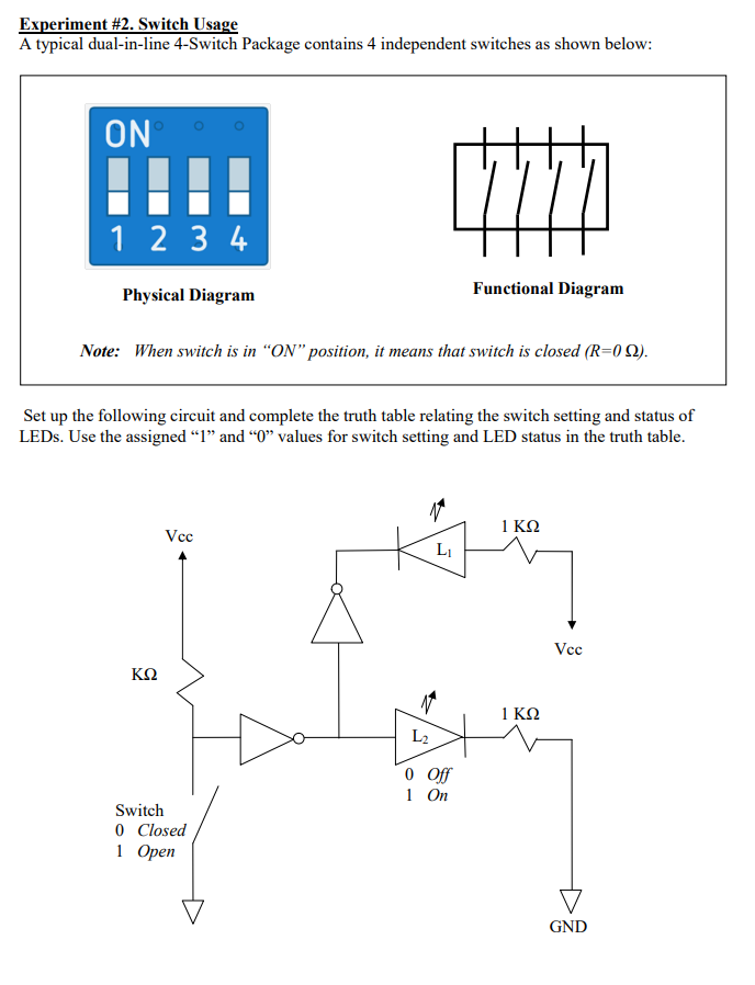 Solved Set up the following circuit provided in the image | Chegg.com