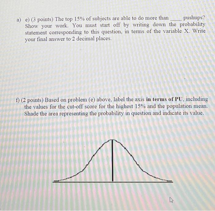 Solved We will investigate the maximum number of push-ups | Chegg.com