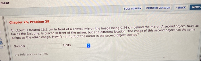 Solved ment FULL SCREEN PRINTER VERSION BACK NEXT Chapter | Chegg.com