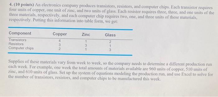 Solved please help #4 and show all steps for the computation | Chegg.com