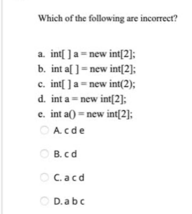 Solved What is the output of the following code? double[ | Chegg.com