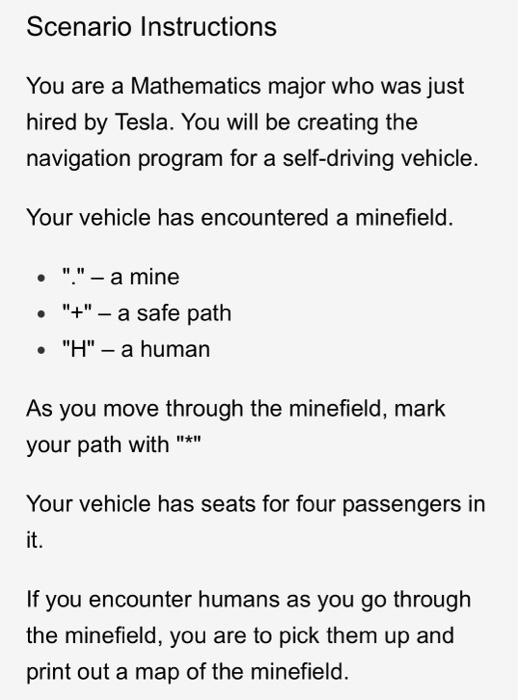 Solved Scenario Instructions You are a Mathematics major who | Chegg.com