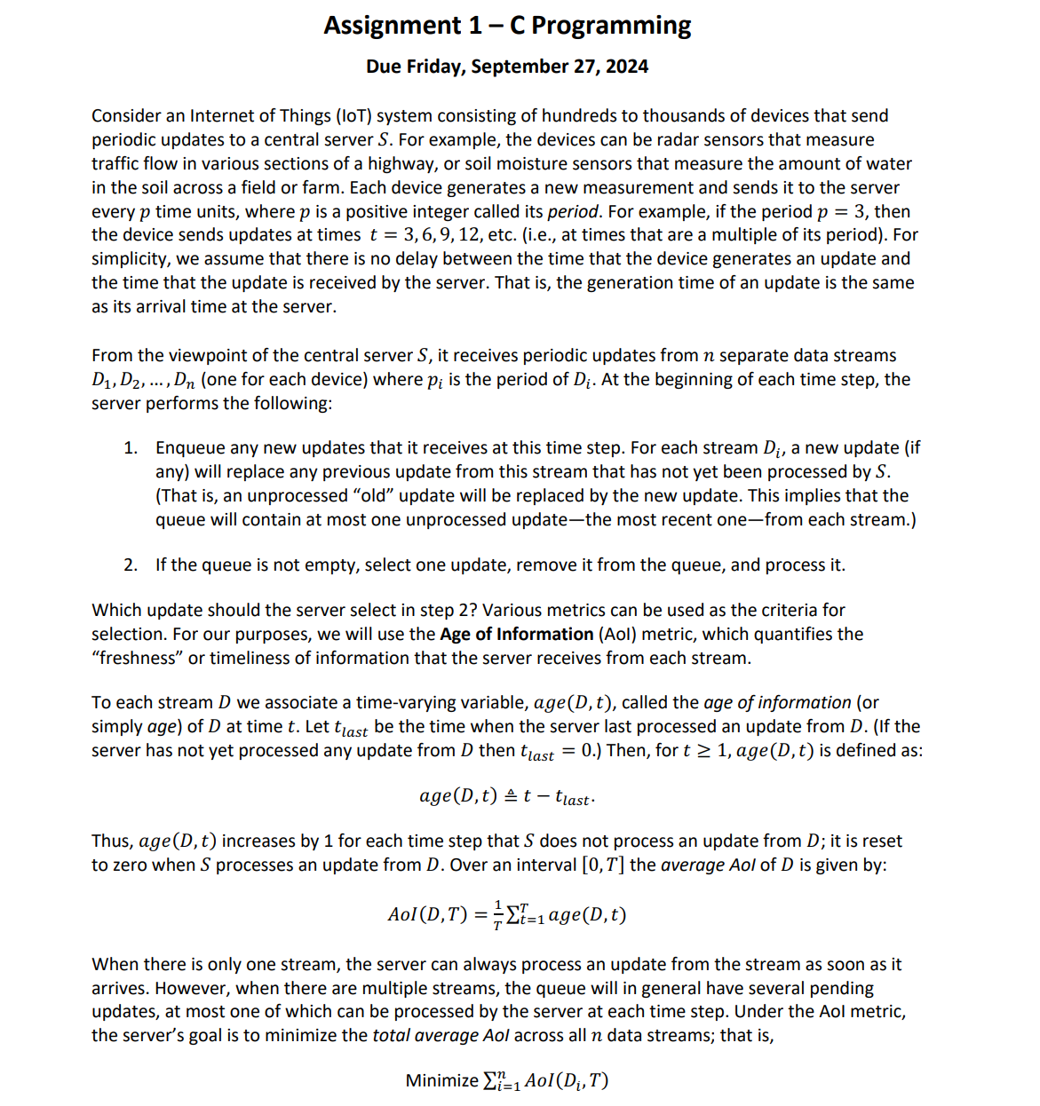 Solved Write a C program that implements the aforementioned | Chegg.com