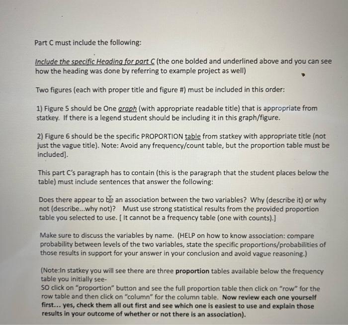 Solved Part C:Analysis of prior smoke and Gender who prior | Chegg.com