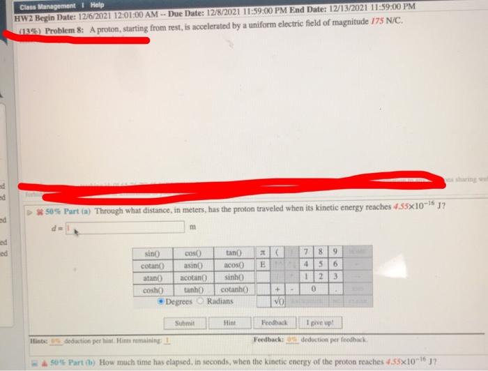 Solved Class Management | Help HW2 Begin Date: 12/6/2021 | Chegg.com