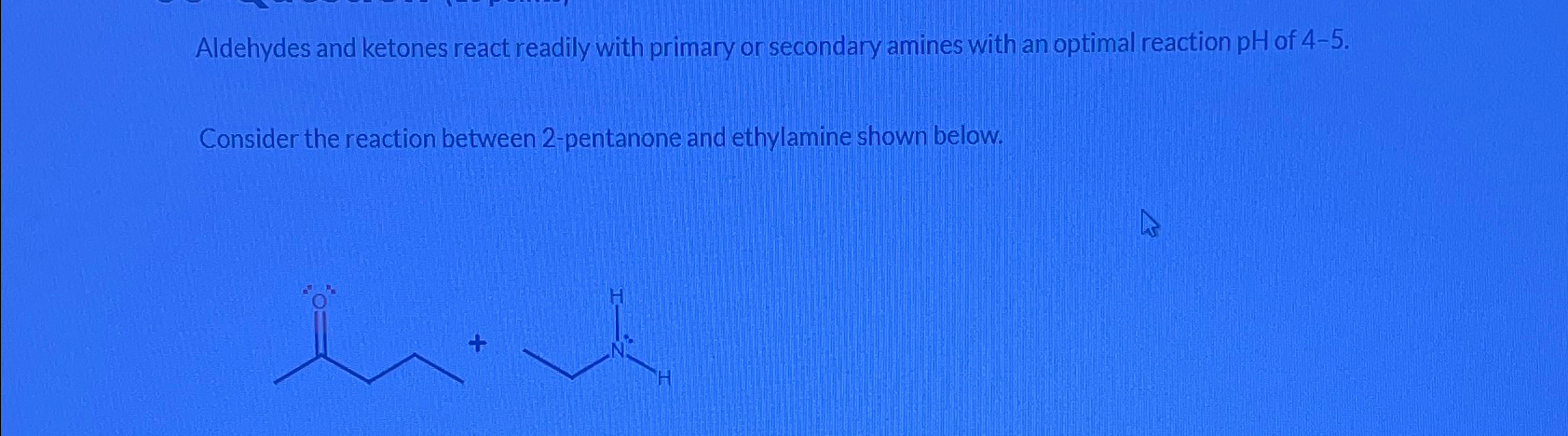 Solved Aldehydes and ketones react readily with primary or | Chegg.com