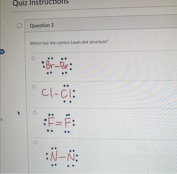 Solved Which has the correct Lewis dot structure?Which has | Chegg.com Solved Which has the correct Lewis dot structure?Which has | Chegg.com