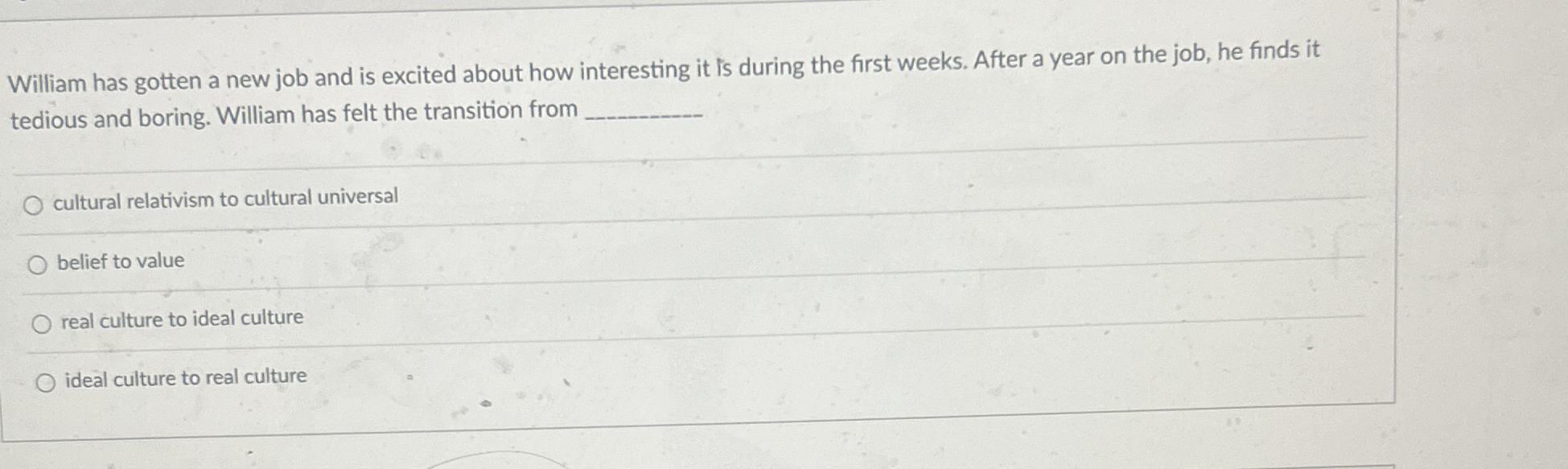 Solved William has gotten a new job and is excited about how | Chegg.com