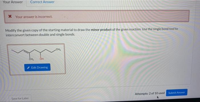 Solved Electrophilic addition of one equivalent of HI | Chegg.com
