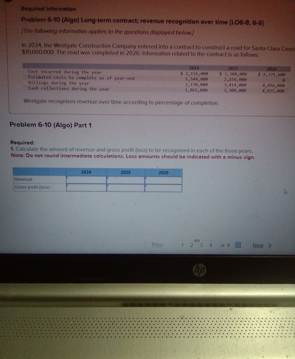 Solved Pequired informationProblem 6-10 (Atgo) ﻿Long-term | Chegg.com
