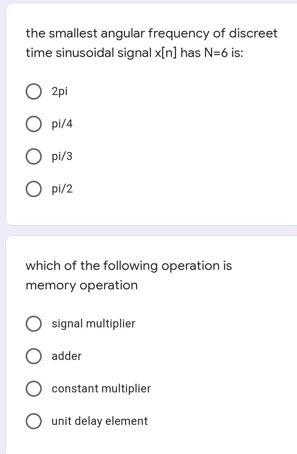 Solved the smallest angular frequency of discreet time | Chegg.com