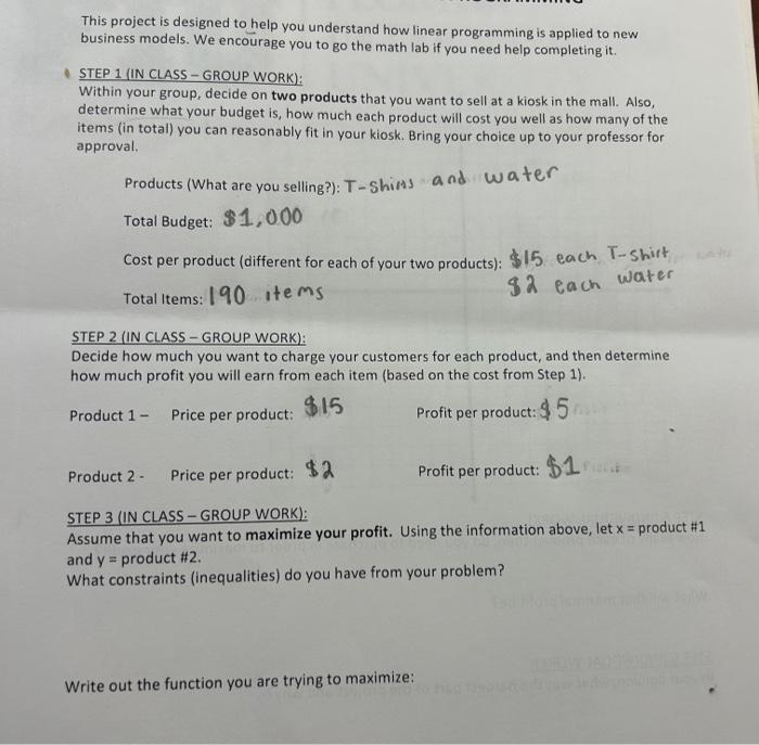 Solved This project is designed to help you understand how | Chegg.com