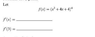 Solved Let(x3+4x+4 | Chegg.com