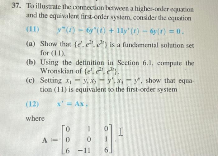 Solved 7. To illustrate the connection between a | Chegg.com