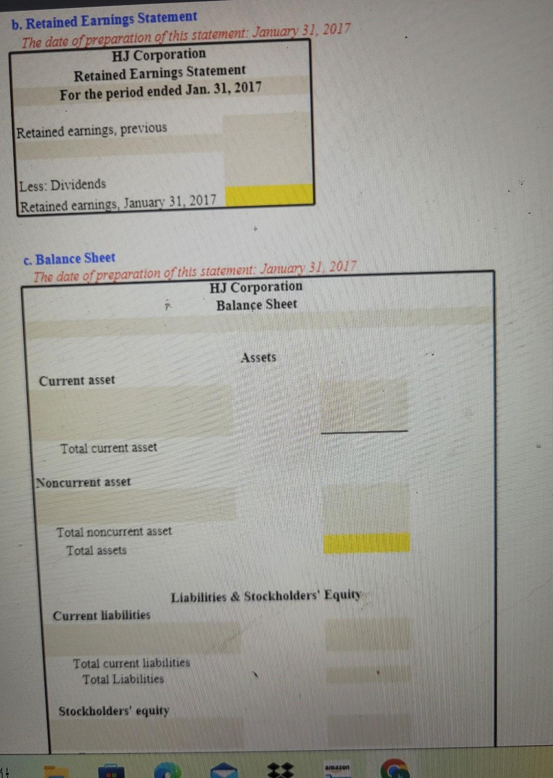 Solved What is the amount of Net Income? 2. Based on the | Chegg.com