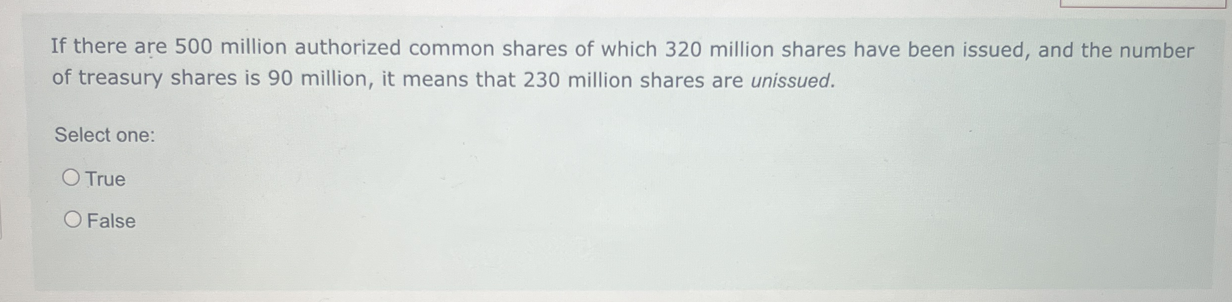 Solved If there are 500 ﻿million authorized common shares of | Chegg.com