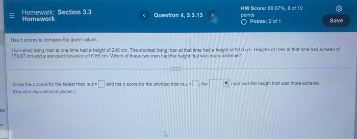 Solved III Homework: Section 3.3 Homework Question 4, 3.3.13 | Chegg.com
