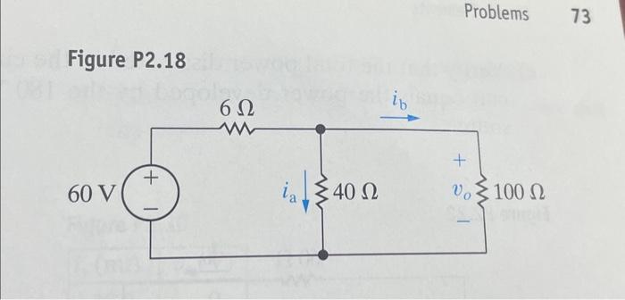 Solved 2.17 Consider the circuit shown in Fig. P2.17. a) | Chegg.com