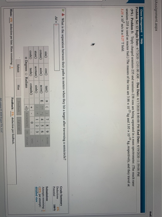 Solved Assignment.aspx the E Class Management | Help Problem | Chegg.com