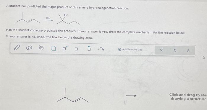 Solved Draw the anti-Markovnikov product of the hydration of | Chegg.com