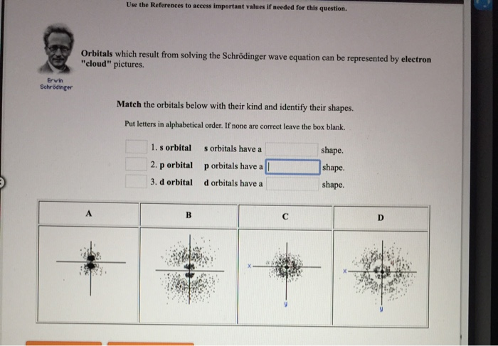 Solved based on the number of spherical and angular nodes, | Chegg.com