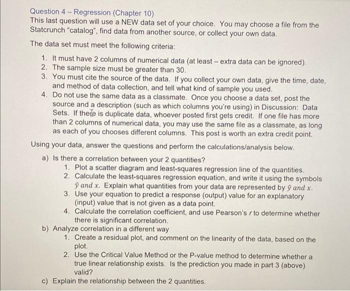Solved StatCrunch Applets Edit Data Stat Graph · Help Class | Chegg.com
