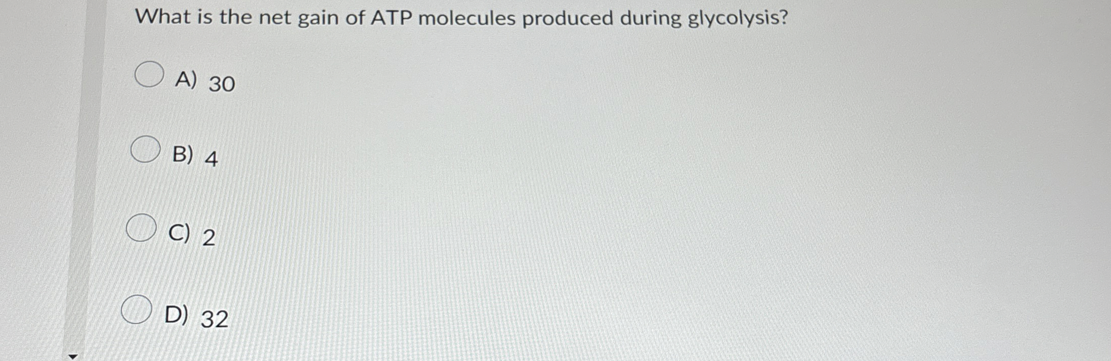 High Quality SOLUTION What is the net gain of ATP molecules produced during | Chegg.com
