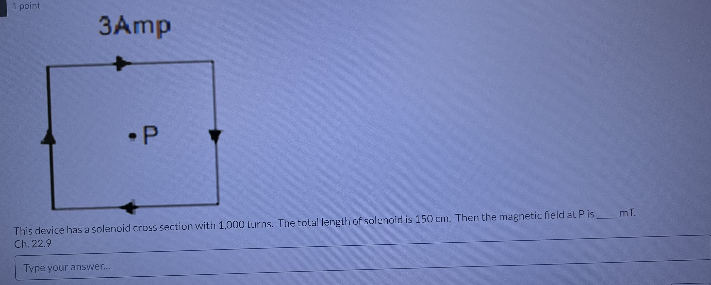 Solved 1 ﻿pointthis Device Has A Solenoid Cross Section With