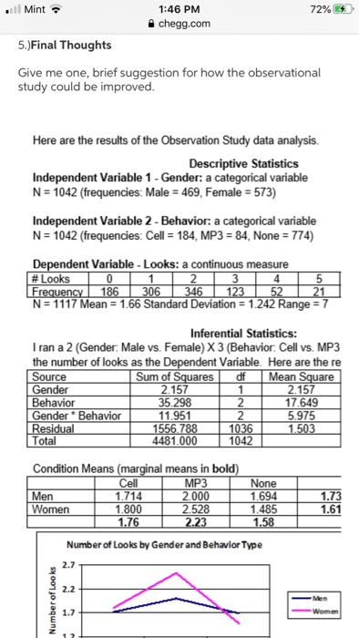 Solved il Mint 72% 1:46 PM chegg.com 1.)Construct validity | Chegg.com