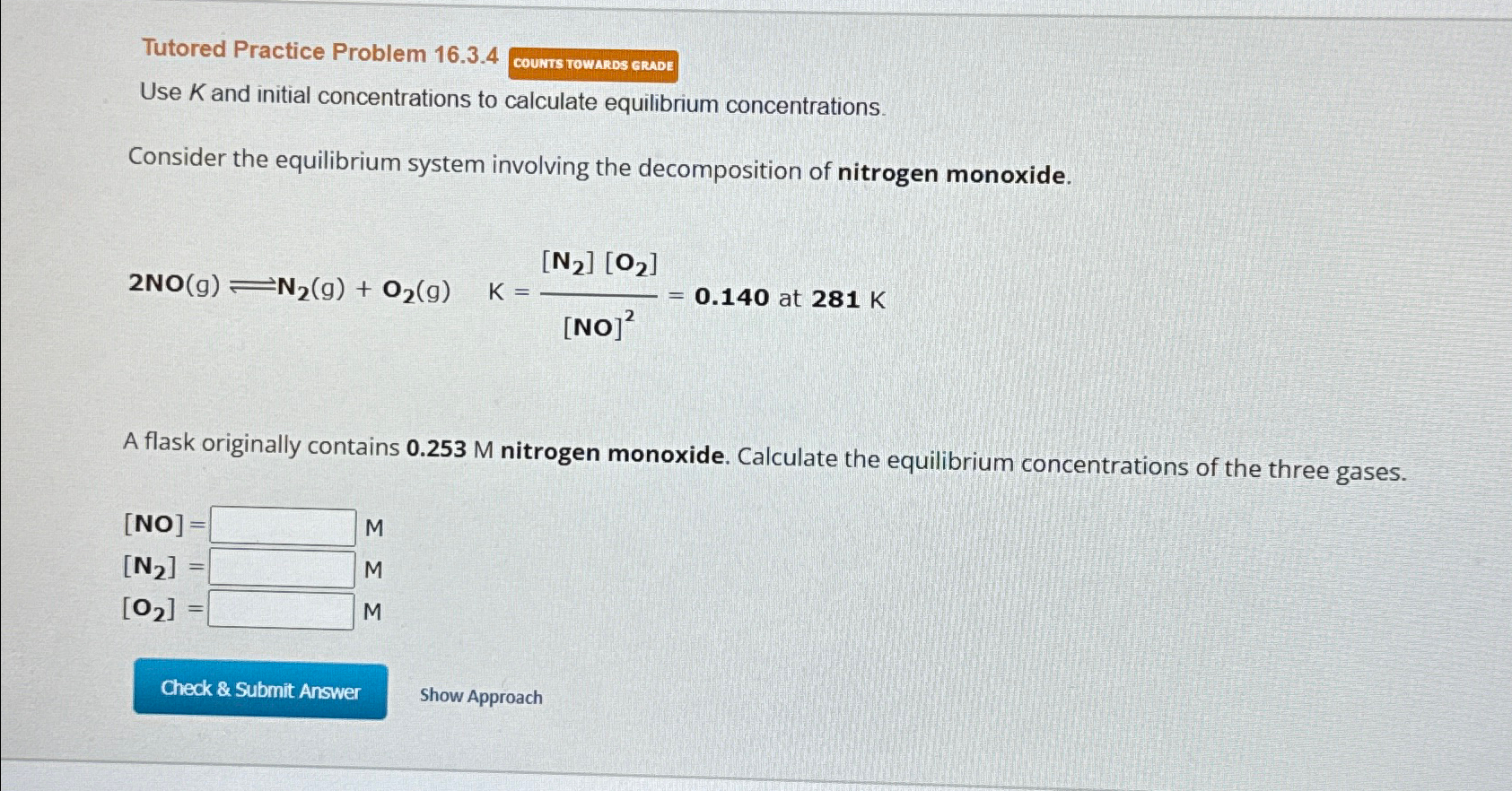 Solved Tutored Practice Problem 16.3.4 ﻿counts TOwARDS | Chegg.com