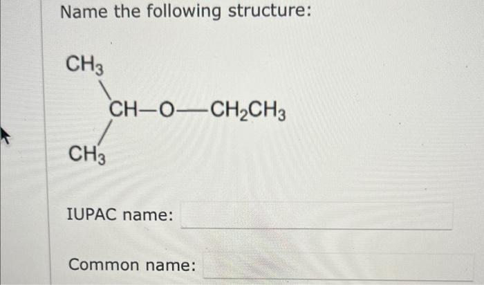 Solved Give two names for the following structure. List the | Chegg.com
