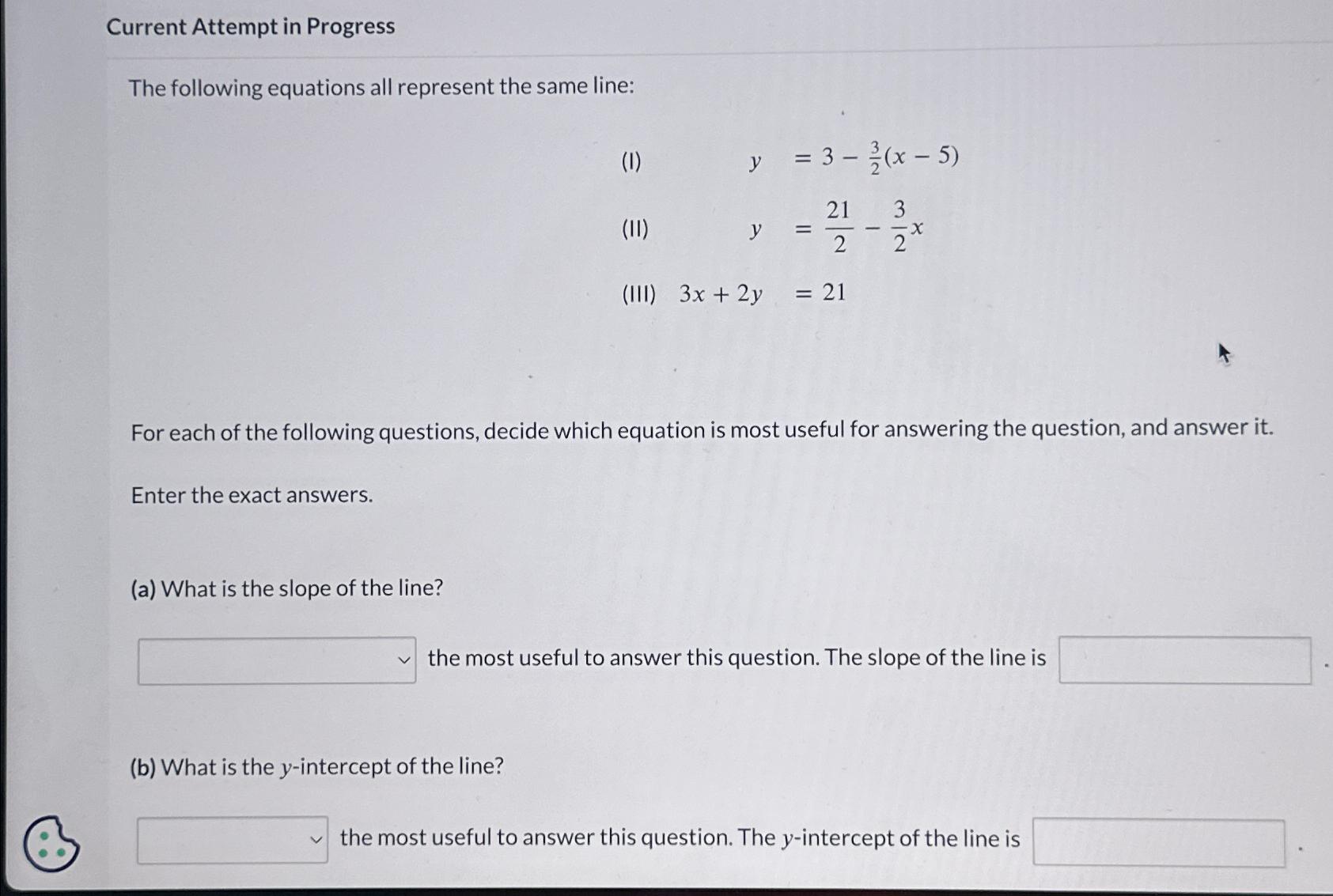 Solved Current Attempt in ProgressThe following equations | Chegg.com