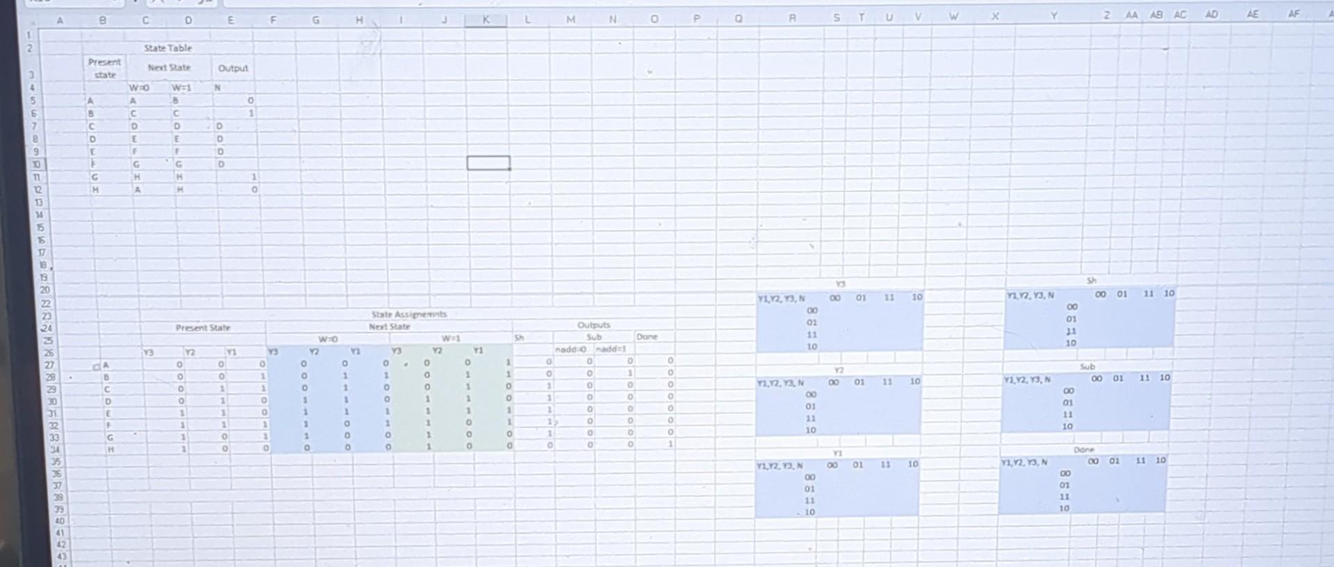 Given The Attached State Diagram State Table State 